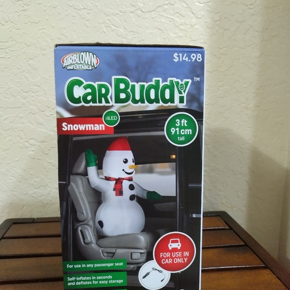 Gemmy | Holiday | Snowman Frosty Airblown Inflatable Car Buddy 3 Energy ...